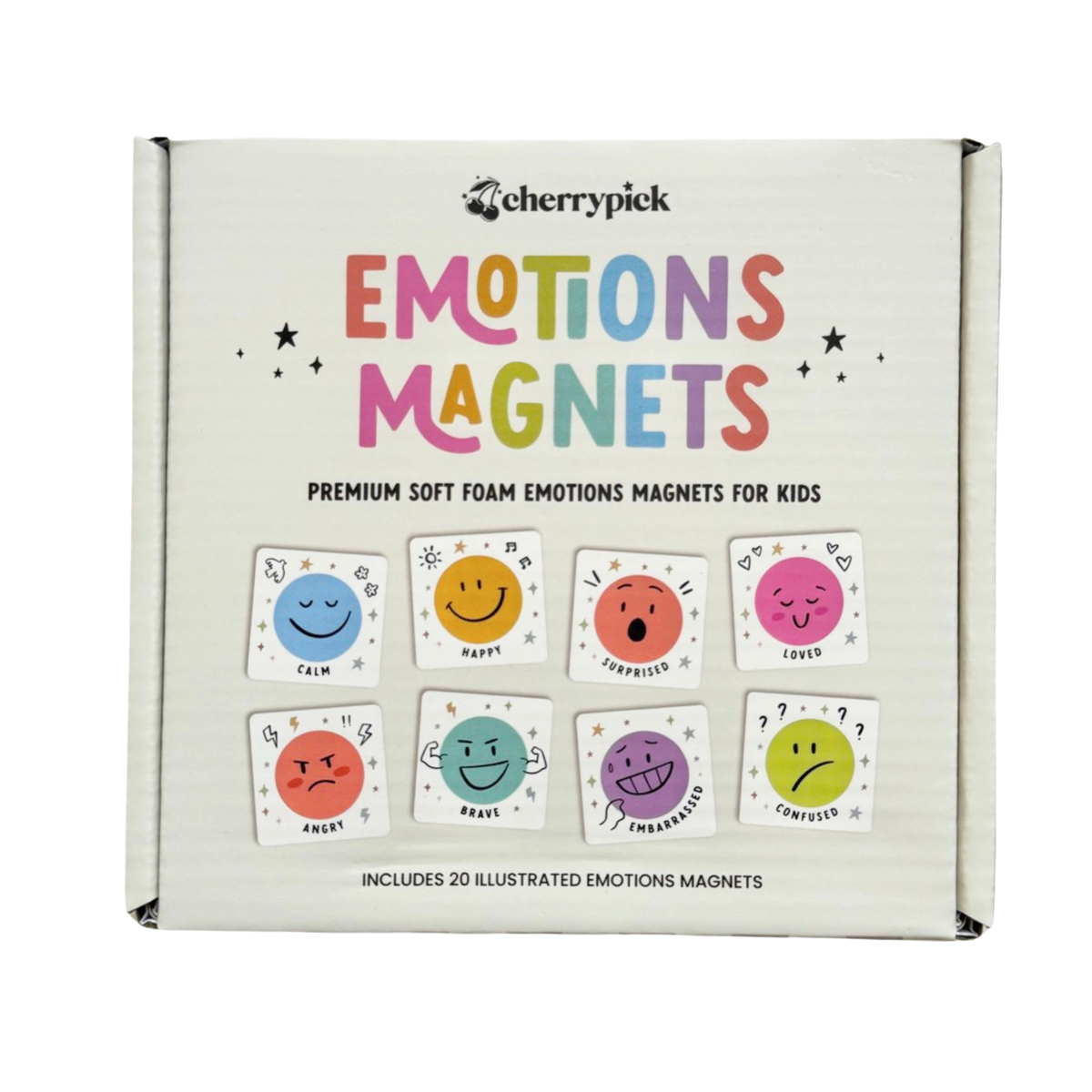 Magic Emotions Set - Soft Foam Magnetic Shapes 9076494467326 | Little ...