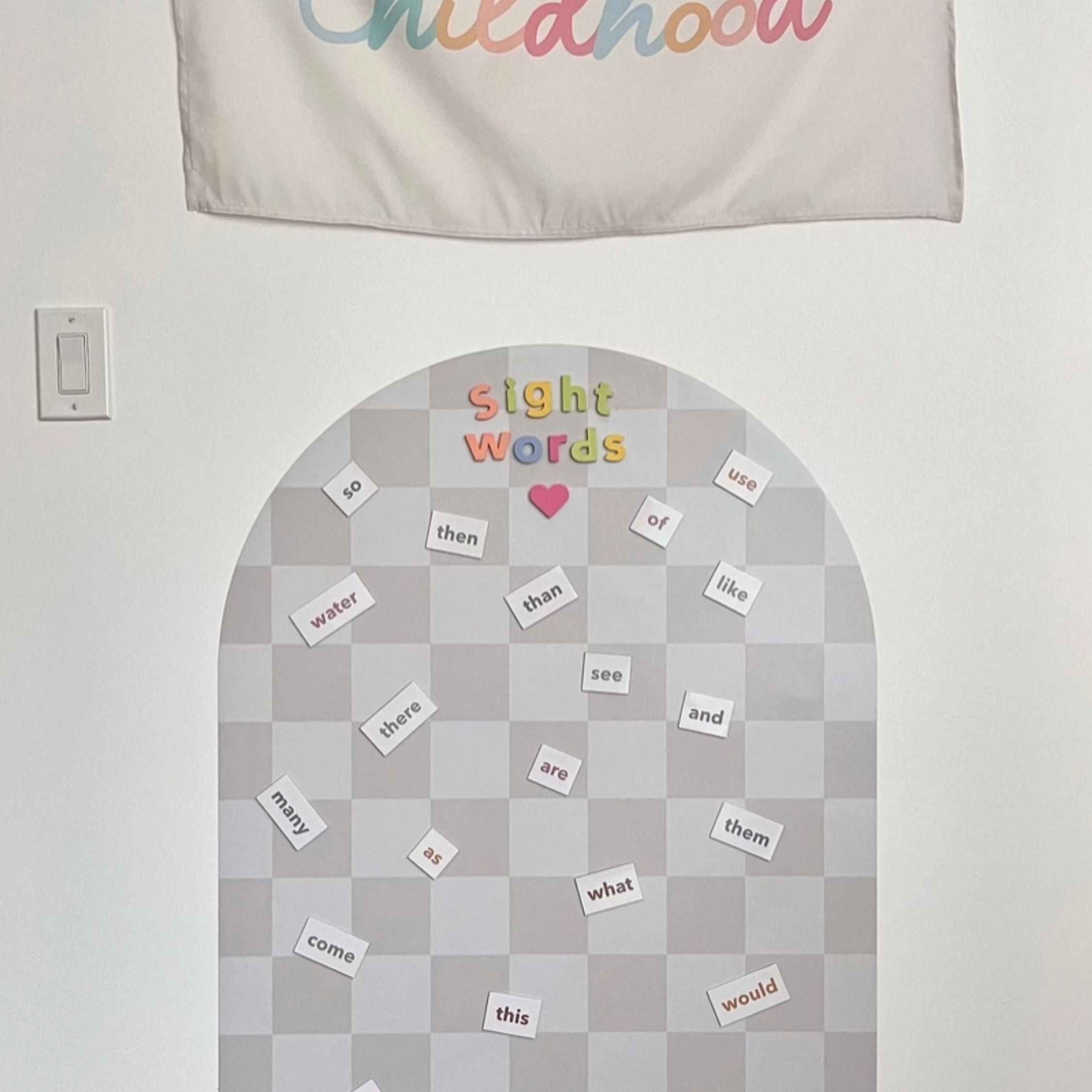 Magnetic Sight Words for Early Reading & Literacy - 3 Levels ...